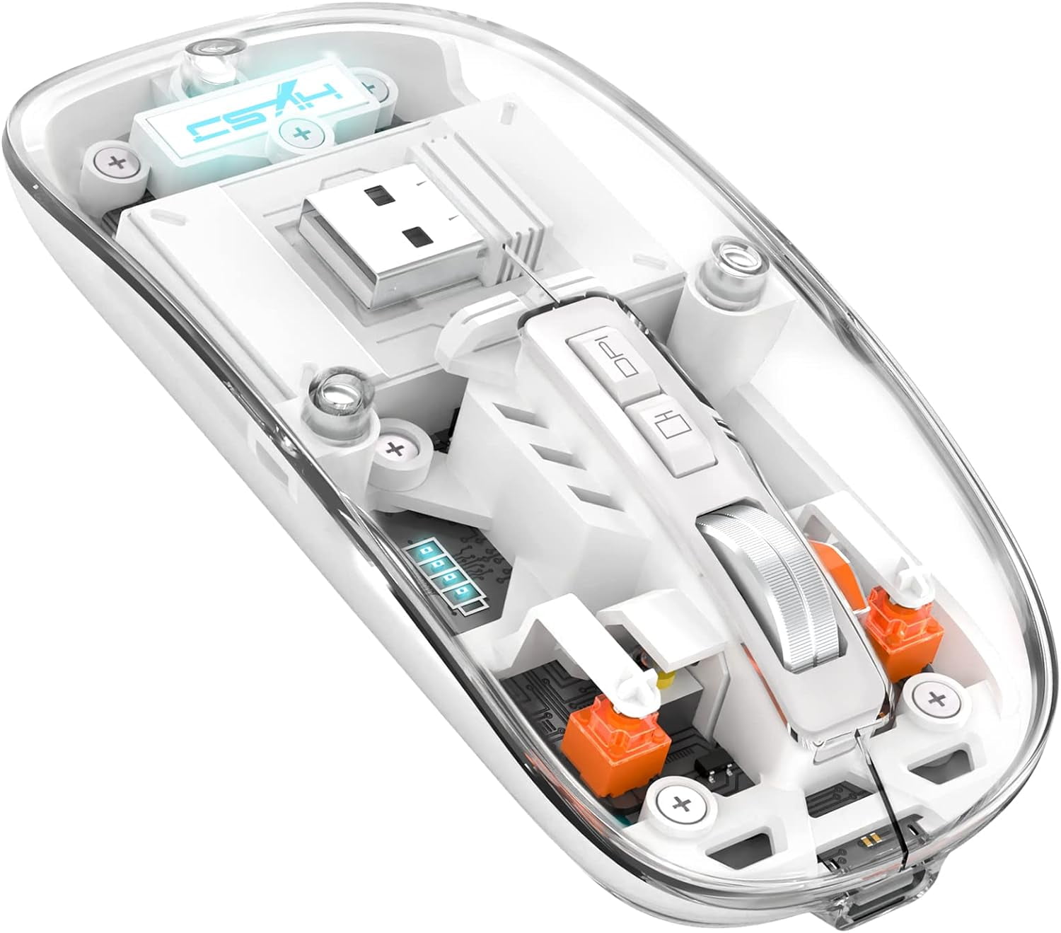 BT5.1+BT5.1+2.4GHz】Unlike wireless mice bluetooth 4.0,This wireless ...