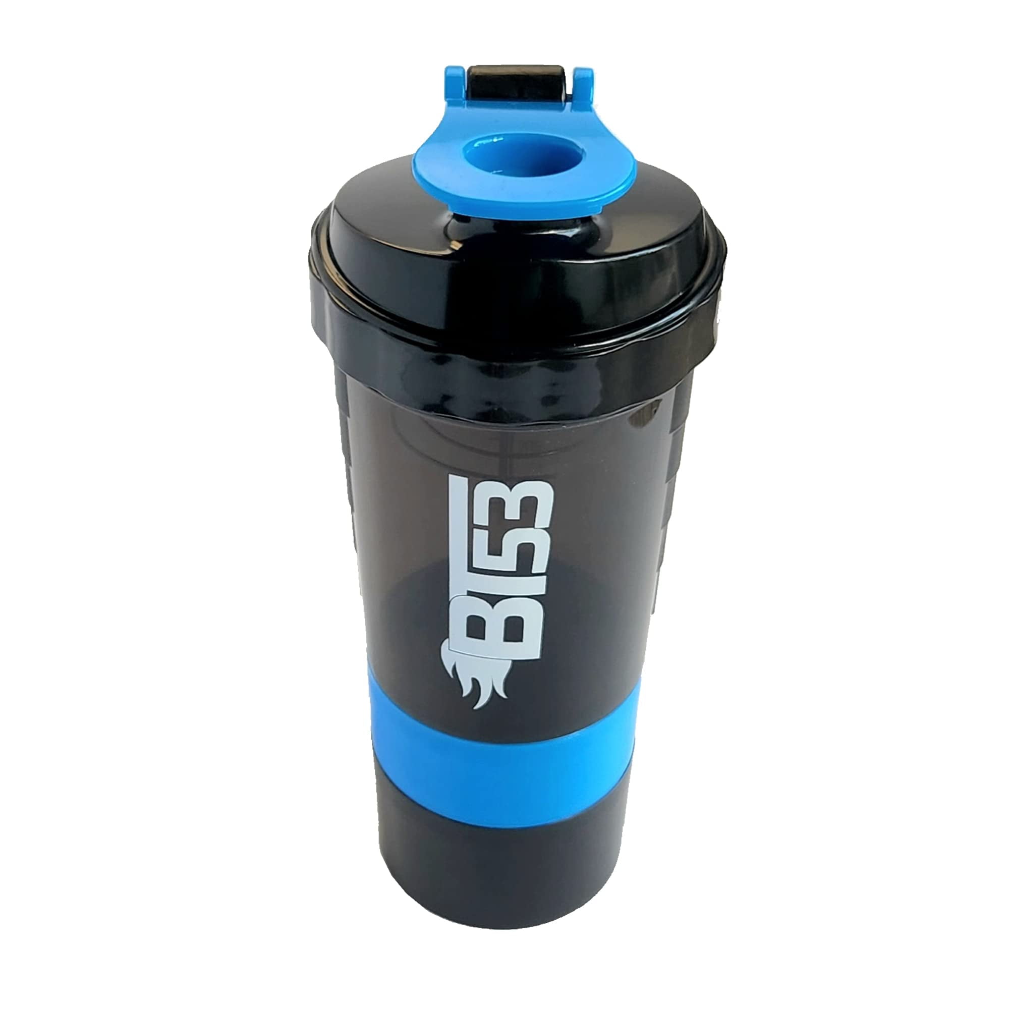 BT53 Protein Blender Beast 500ML Blue Blender Shaker Bottle with ...