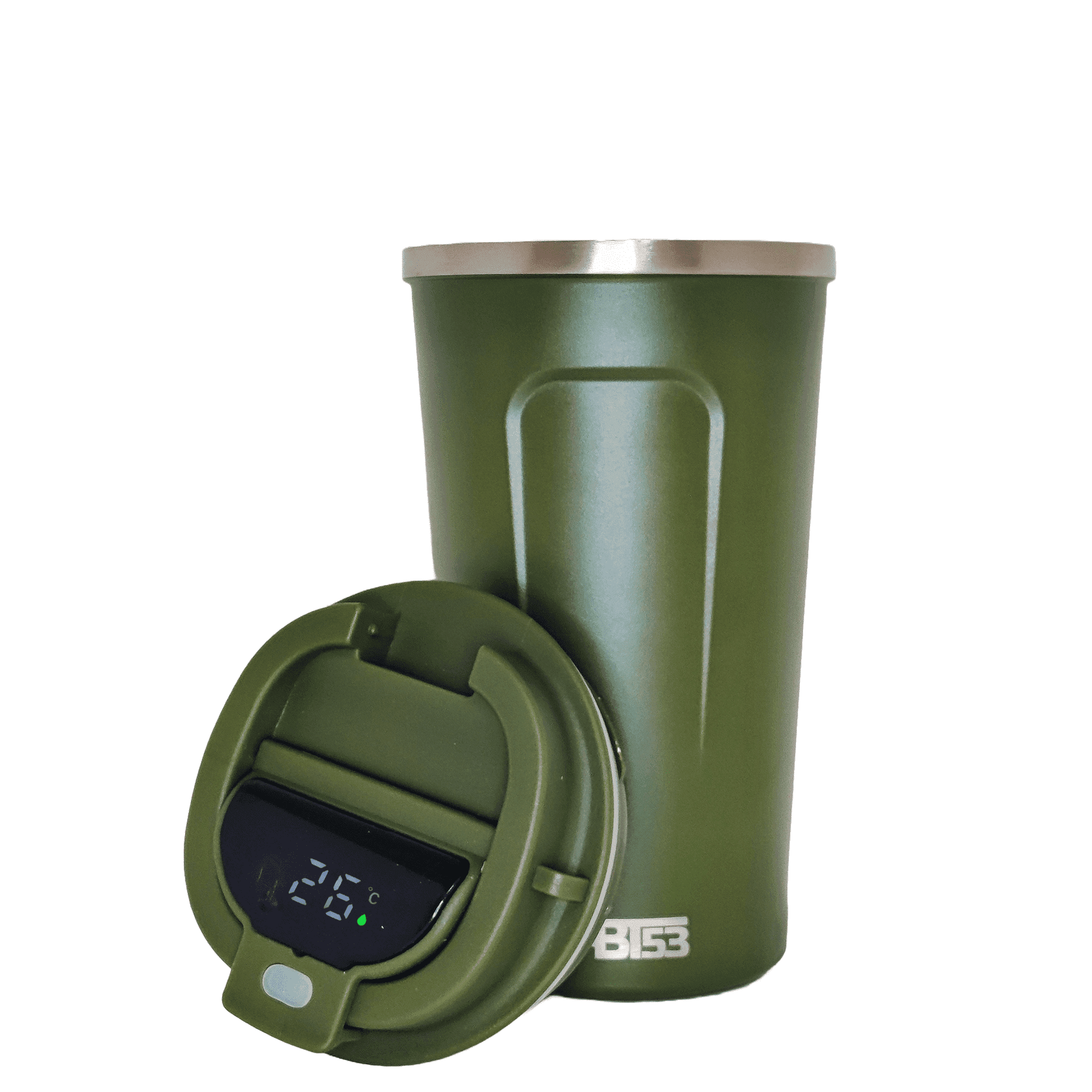 BT53 Stainless Steel 510 ML Smart LED Temperature Display Coffee Mug ...