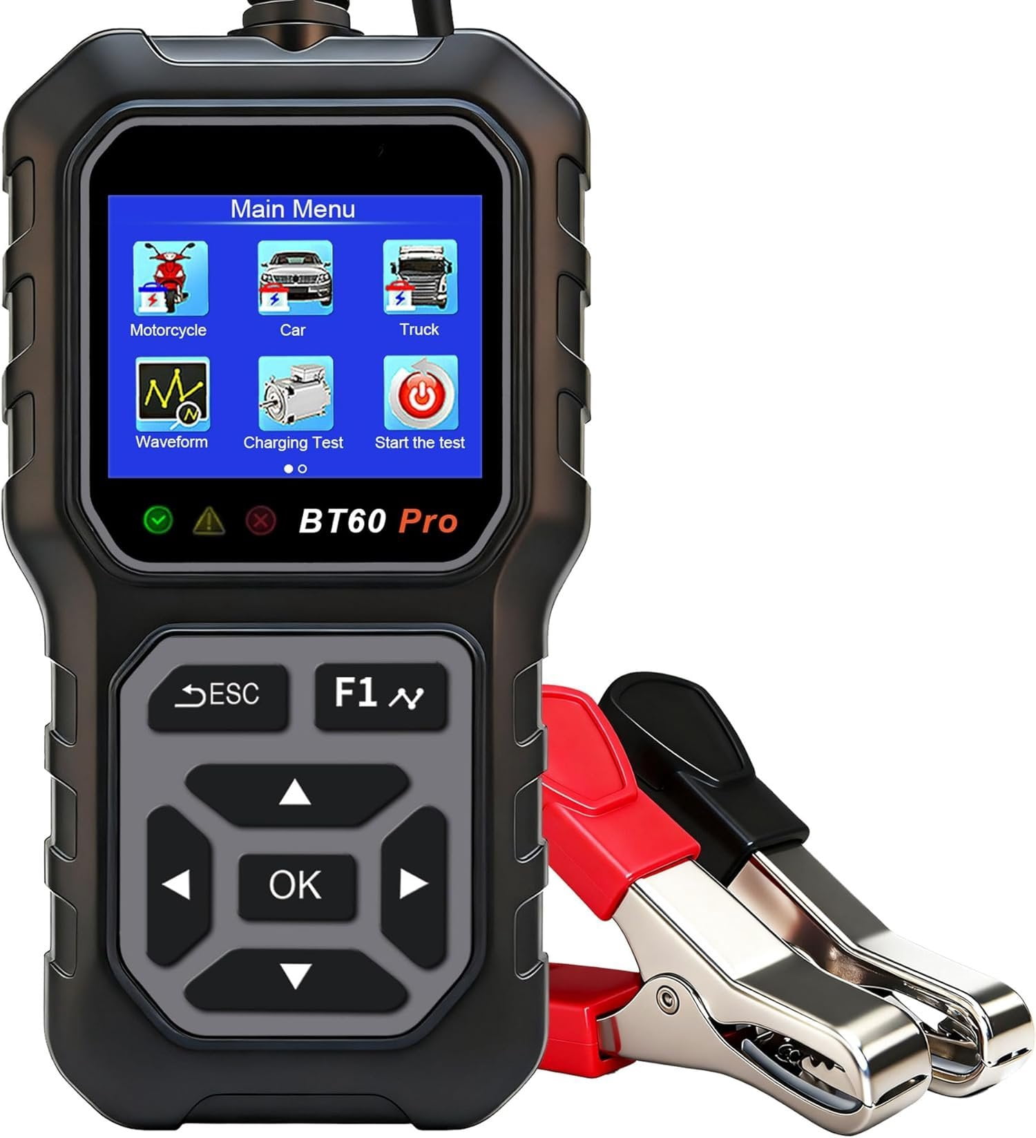BT60 Tester, Digital Analyzer with Cloud Printing, 6V/12V/24V Checker ...