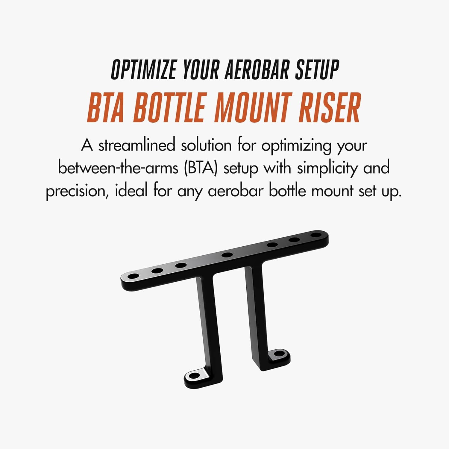 BTA Bottle Mount Riser - Adjustable Bike Water Bottle Cage Holder for ...