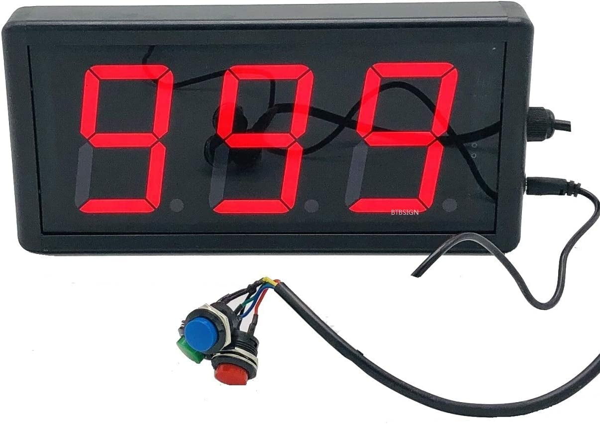 BTBSIGN LED Lap Counter Up/Down Digital Counter with Buttons and Remote 3 Inch - Walmart.com