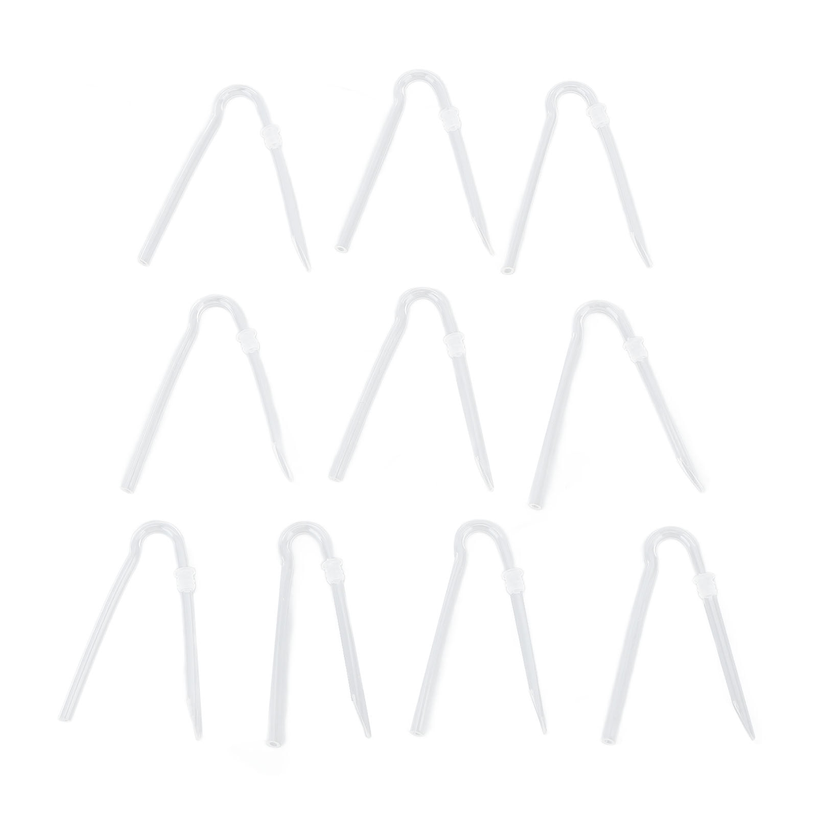 BTE Earmold Replacement Sound Aid Tubes, Type R Preformed R Shape ...