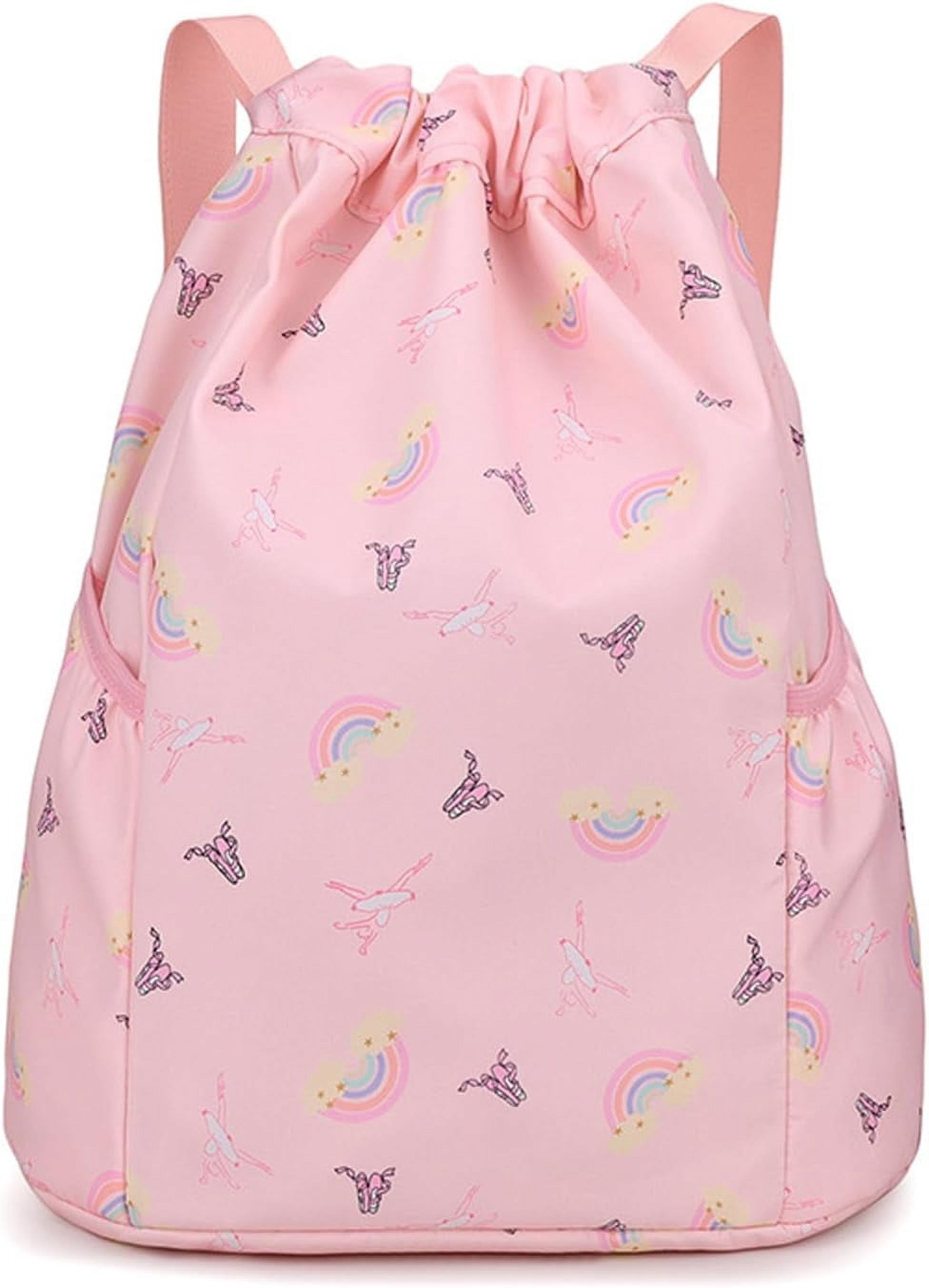 BTEPSGA Ballet Backpack Rainbow Prints,Cute Pink Backpack - Walmart.com