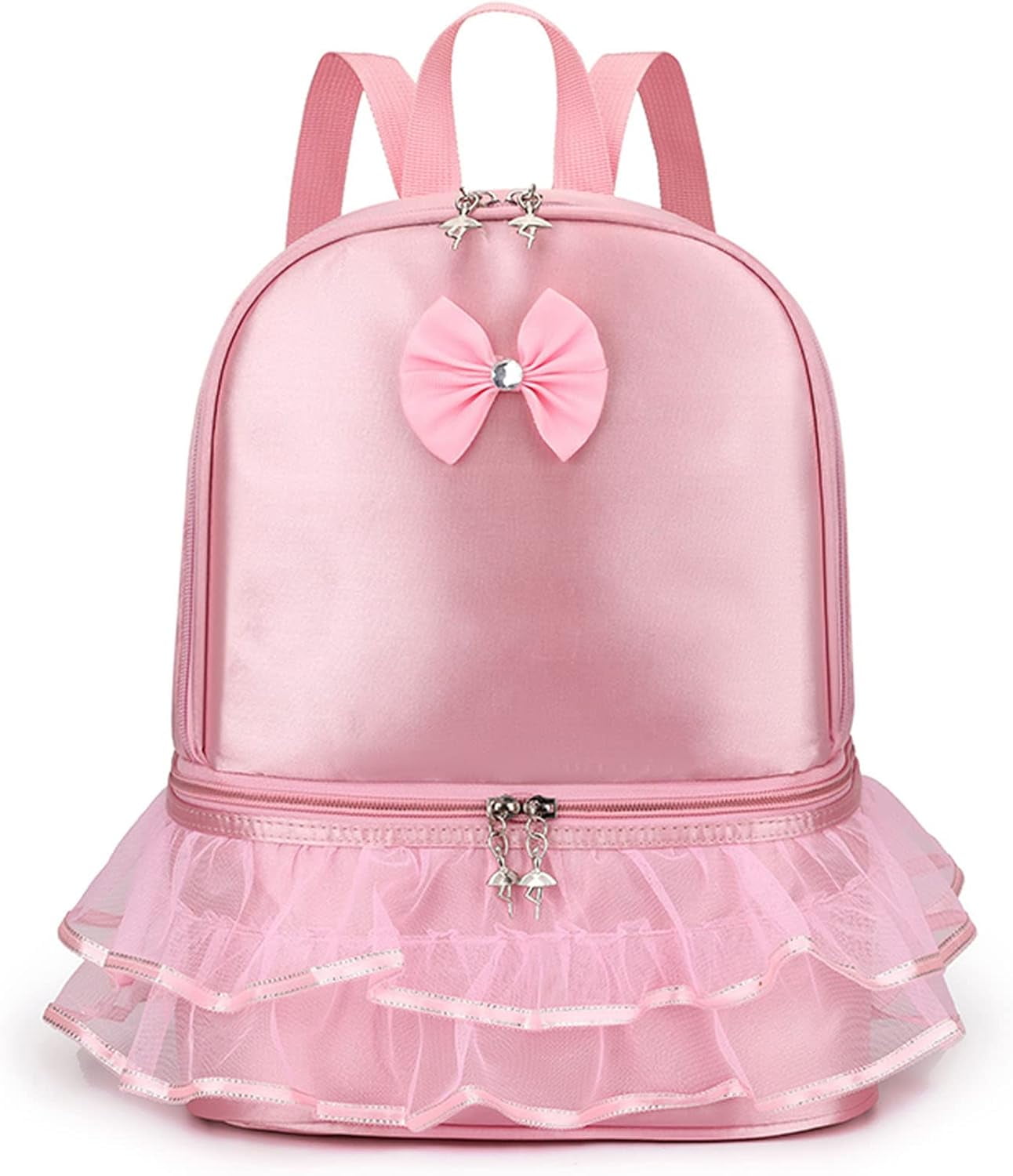BTEPSGA Ballet Bag Ballerina Dance Backpack with Separate Shoe ...