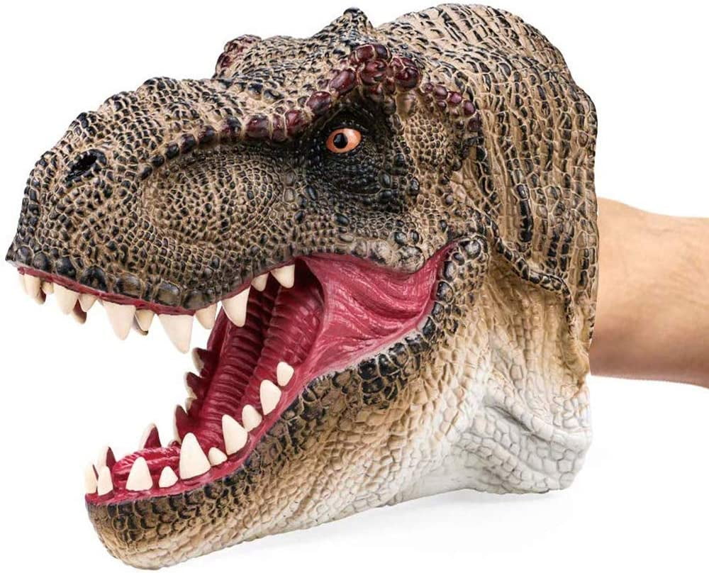 BTEPSGA Tyrannosaurus Rex Dinosaur Hand Puppet Toy for Boys Gift 3-12 ...