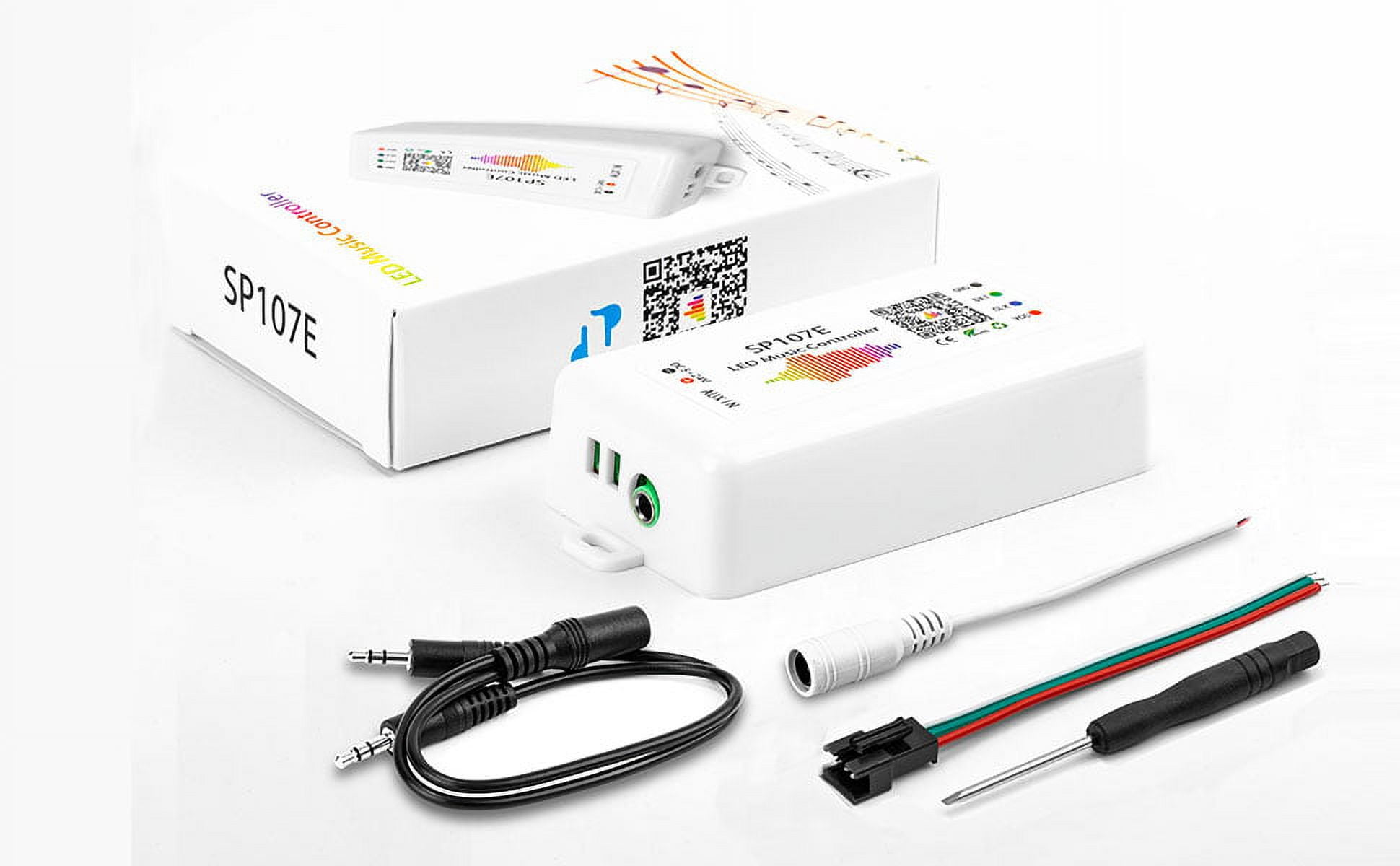 BTF-LIGHTING WS2812B WS2811 WS2813 SP107E Music Bluetooth Full Color Controller iOS/Andriod App ...