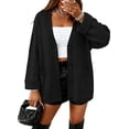 BTFBM Oversized Cardigan Sweaters for Women Trendy Fall Fashion Button ...