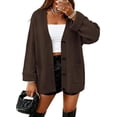 BTFBM Oversized Cardigan Sweaters for Women Trendy Fall Fashion Button ...