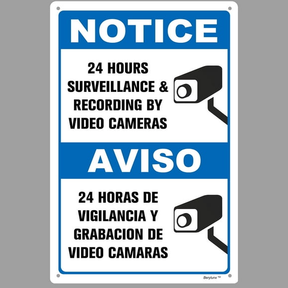 Camera Warning Signs