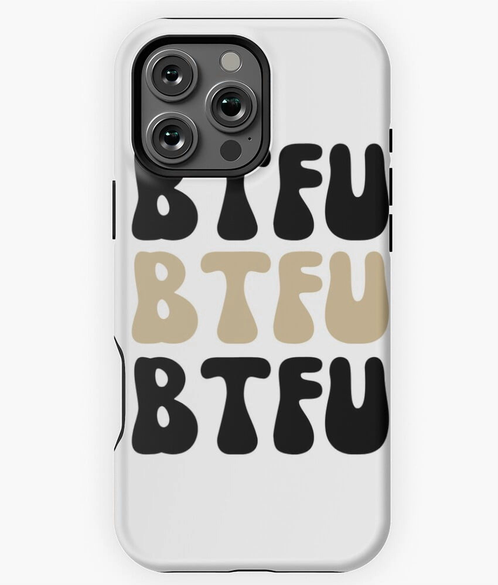 BTFU Retro Text Purdue Fan Art N2167 Phone Case for iPhone 17 16 15 14 ...
