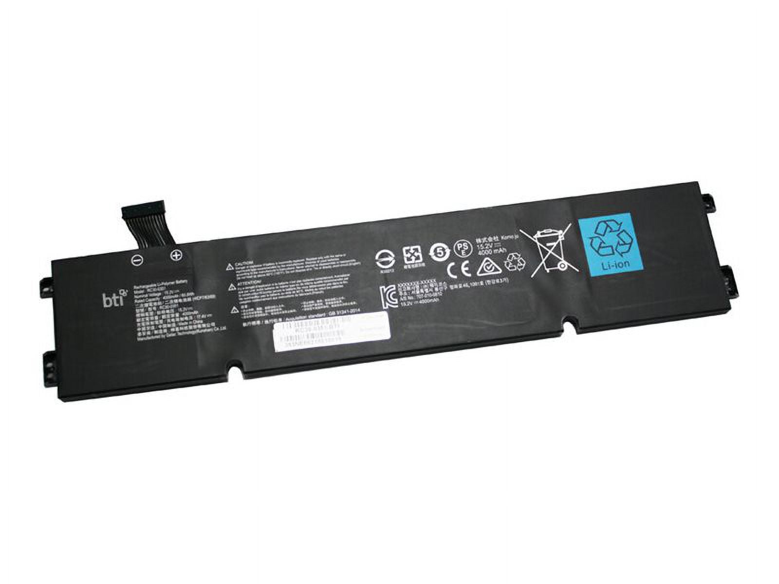 BTI Battery - For Gaming Notebook - Battery Rechargeable - Proprietary ...