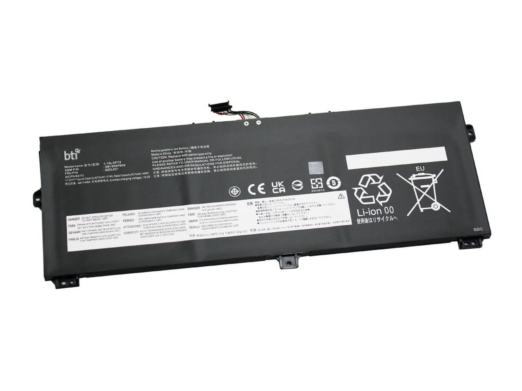BTI Battery - For Notebook - Battery Rechargeable - 4420 mAh - 51 Wh ...