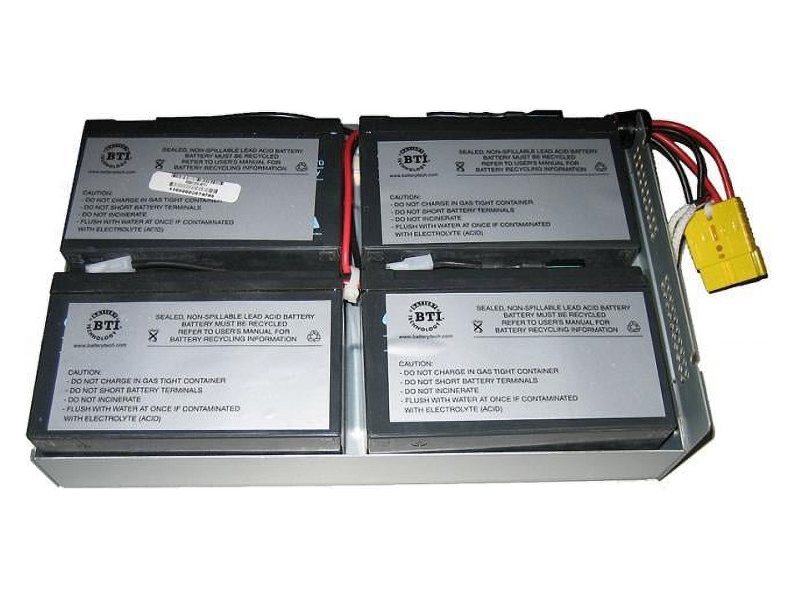 Replacement Ups Battery For Apc Rbc-24 - Walmart.com