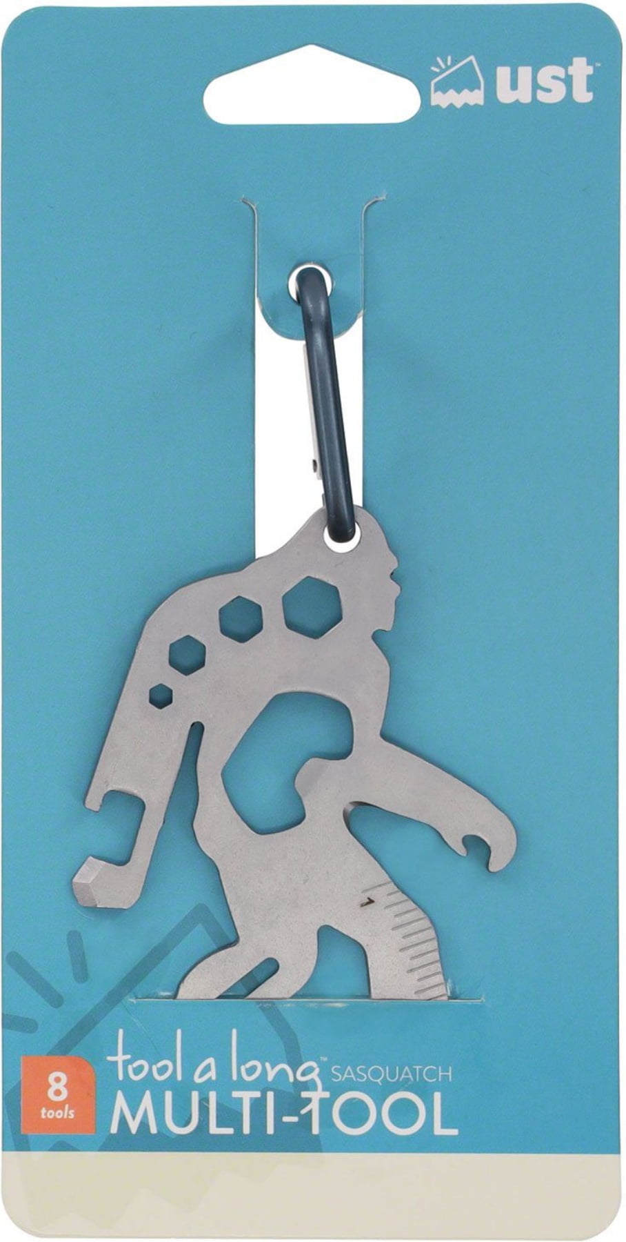 UST Stainless Steel Tool a Long Multi-Tool w/ Carabiner, Sasquatch ...