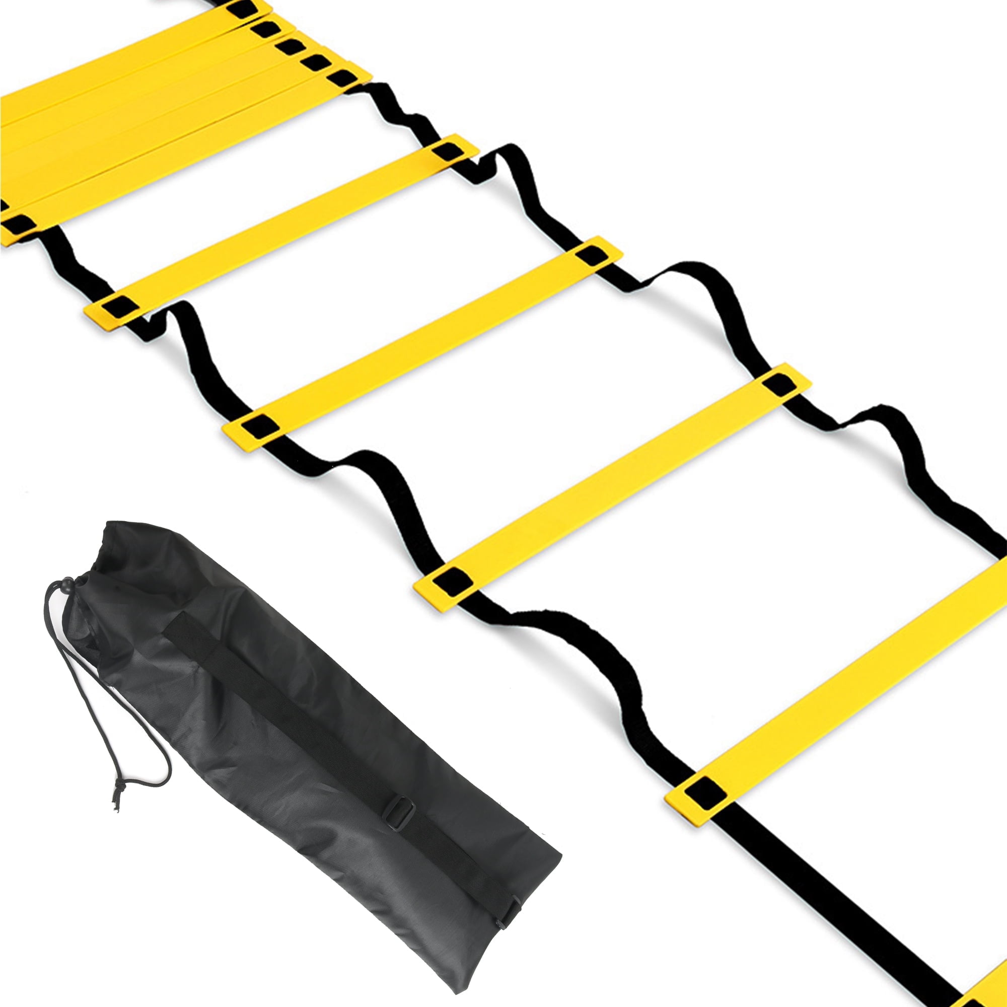 BTIZTLLA Agility Ladder Speed Training Set 16 Rung 26ft Exercise ...