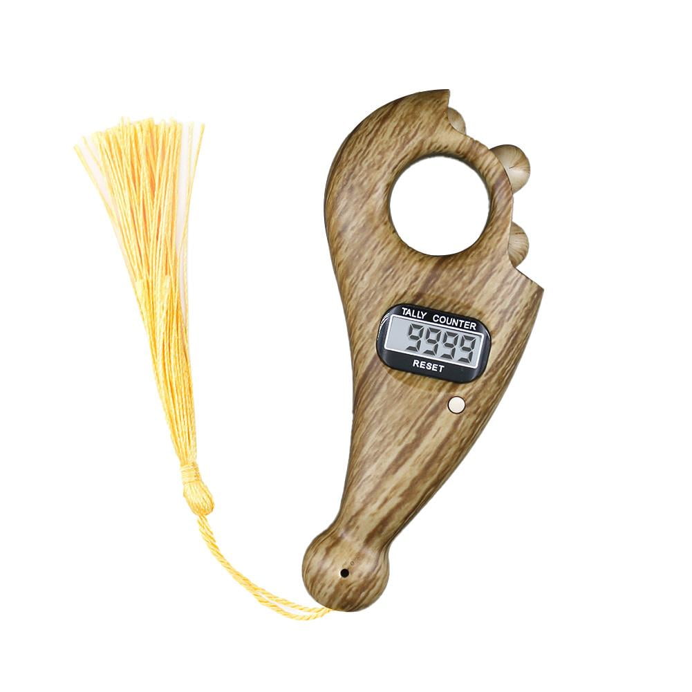 BTLIGE Portable Prayer Beads Counter, Digital Tasbih Finger Counter ...