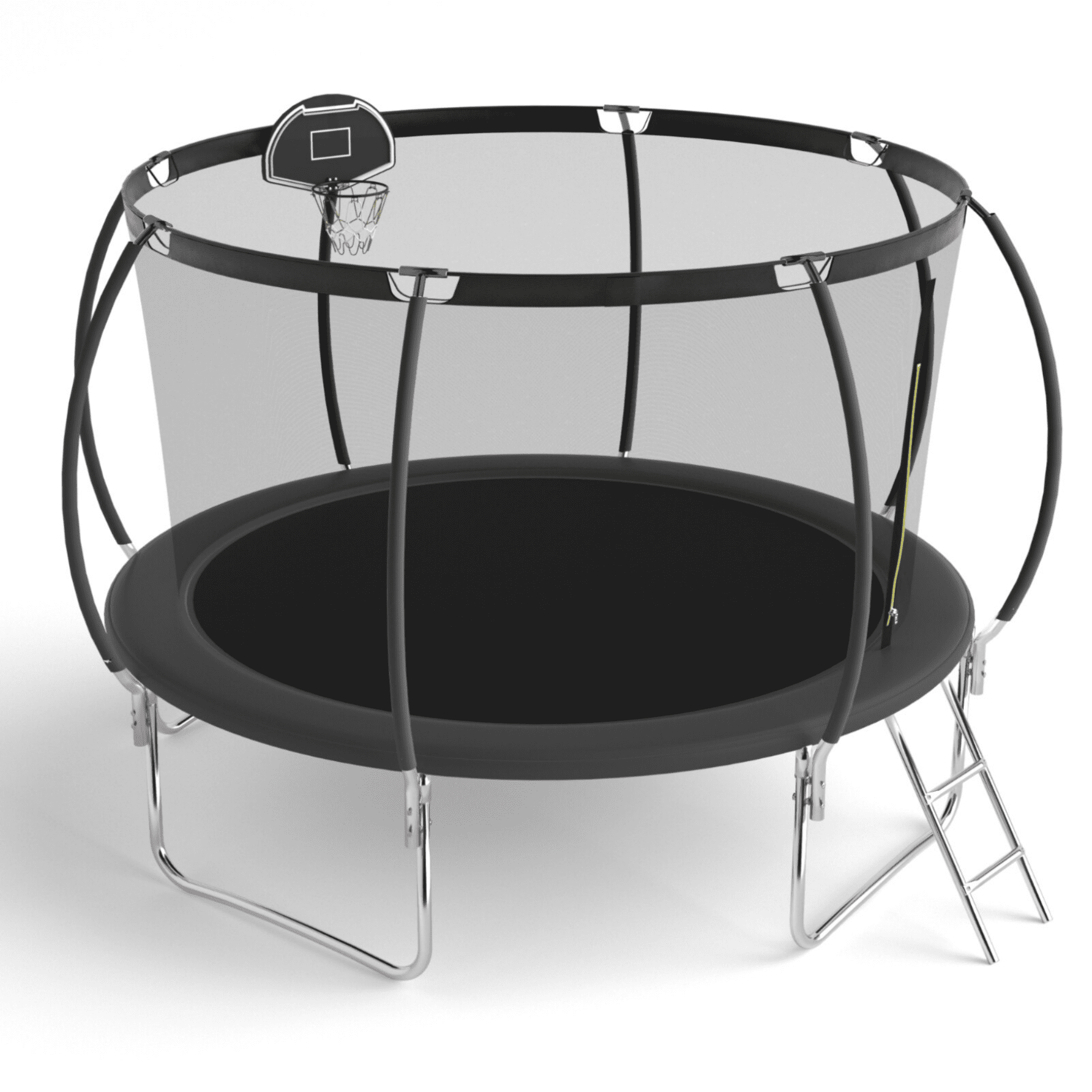 12ft Trampoline for Kids and Adults, Outdoor Trampoline with Enclousre ...