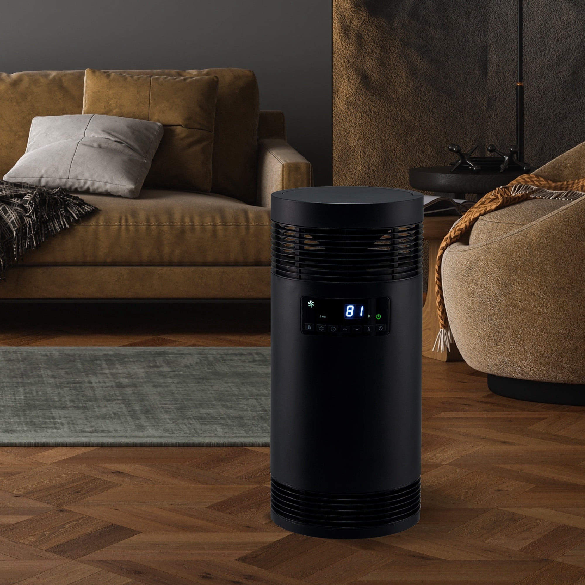 CASEMIOL 1500W Ceramic Space Heaters for Home with Remote, Portable ...