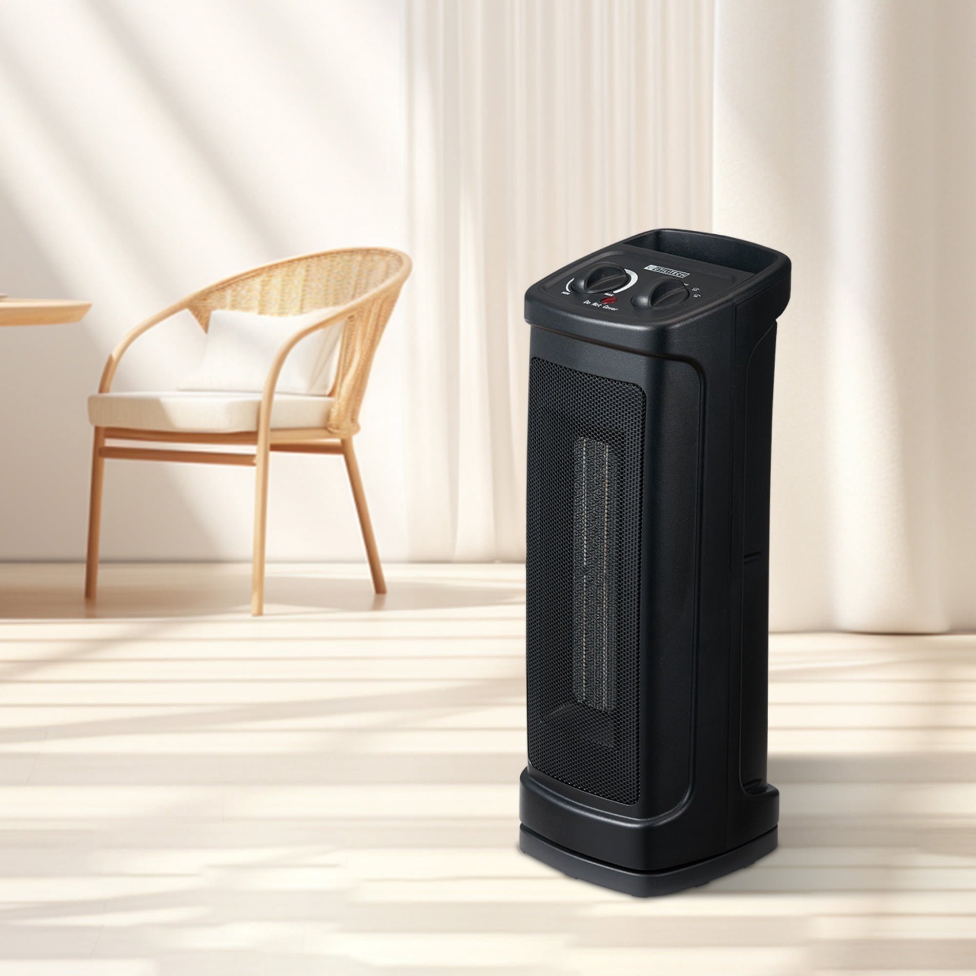 CASEMIOL 1500W Space Heaters for Home with Remote, Portable Electric ...