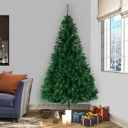 Costway 5Ft Artificial PVC Christmas Tree Stand Indoor Outdoor Green ...