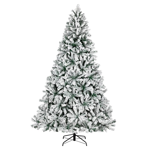 BTMWAY Christmas Trees, 8FT Artificial Christmas Tree with Lush 1138 ...