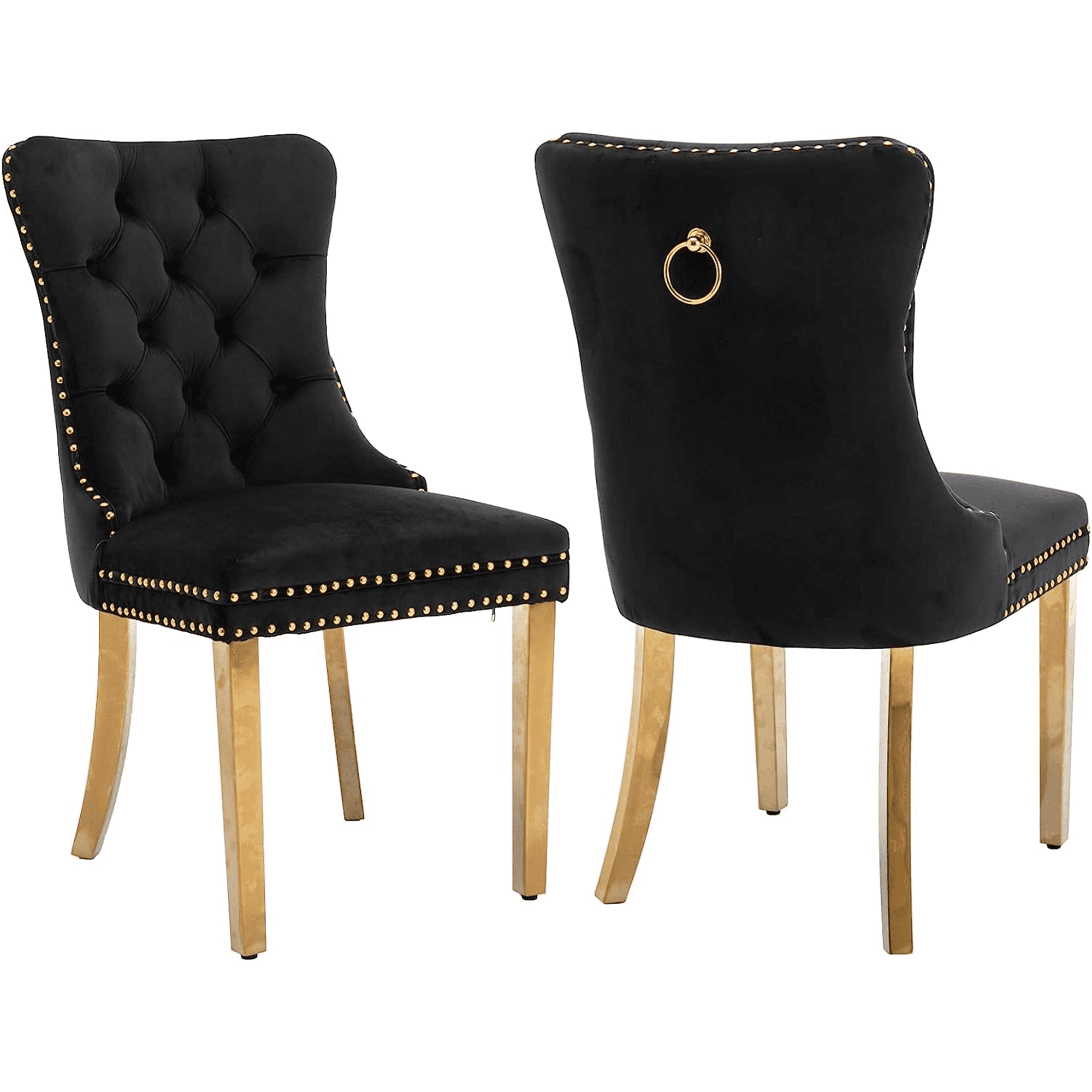 Legahome Dining Chairs Set Of 2 Modern Upholstered Velvet Dining Room