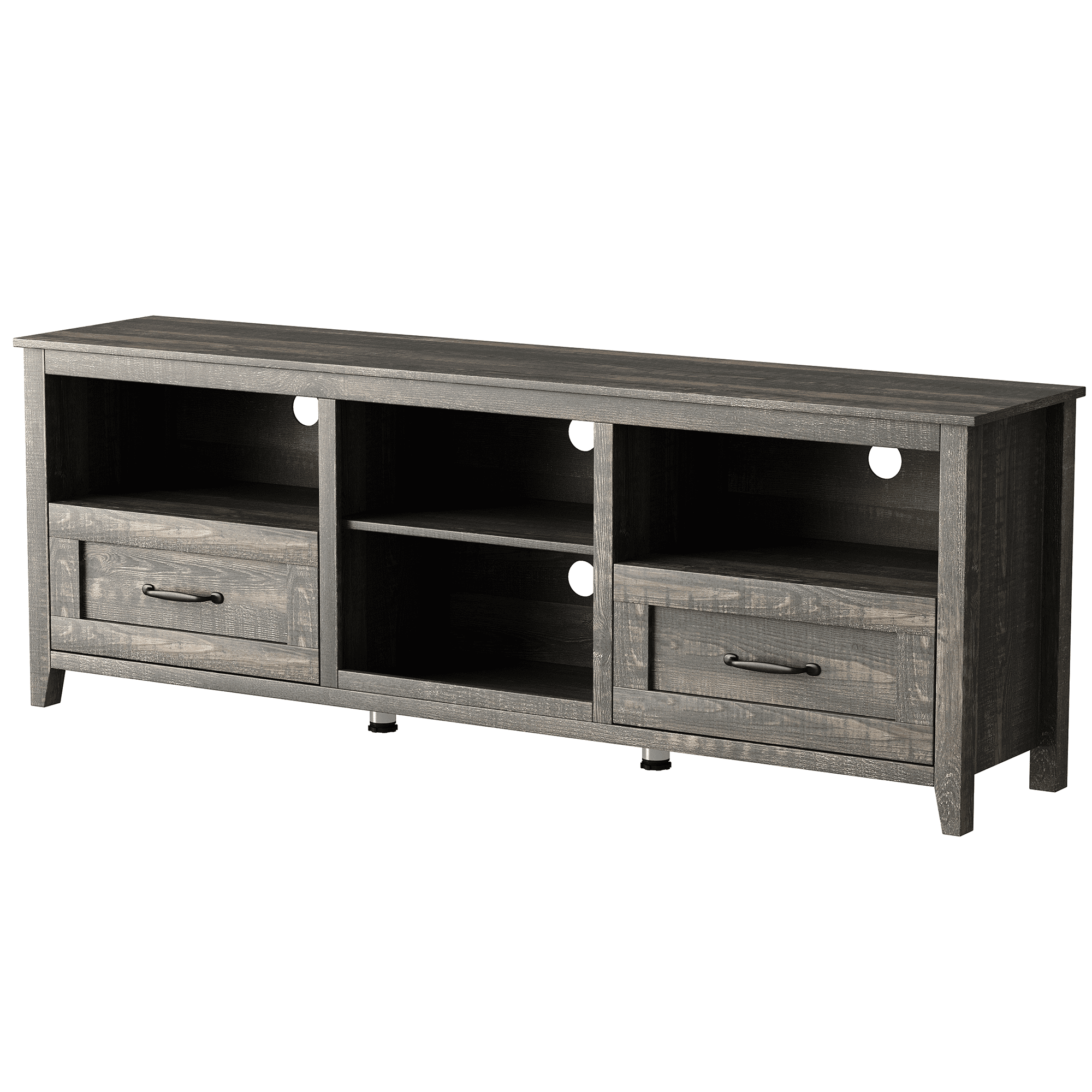 BTMWAY TV Console Table with Storage, Modern TV Stand for Living Room ...