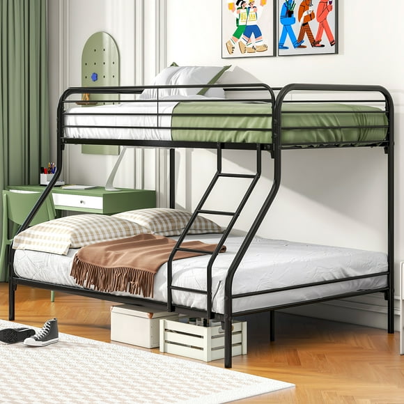 Twin over Full Metal Bunk Beds