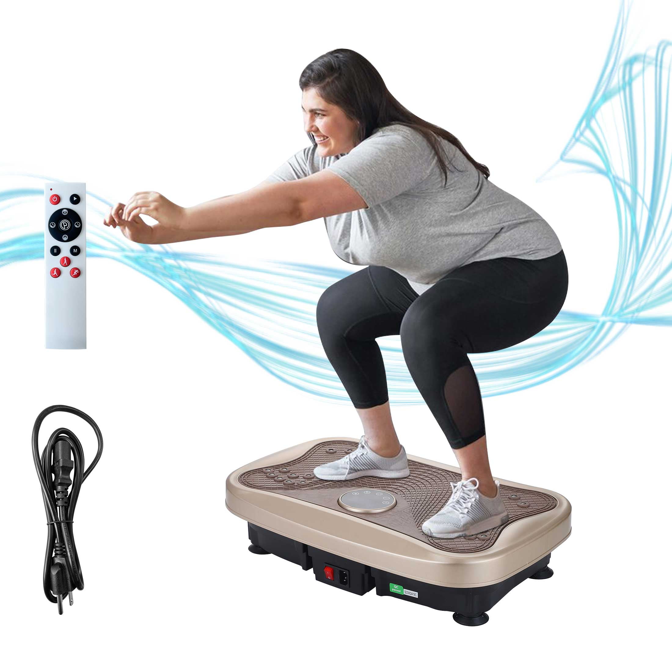 SHINPT Vibration Plate Exercise Machine, Workout Equipment with ...