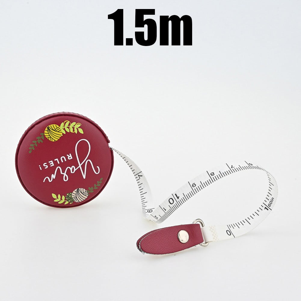 BTOER 1.5m Portable Retractable Mini Tape Fashion Measure Ruler Vintage ...