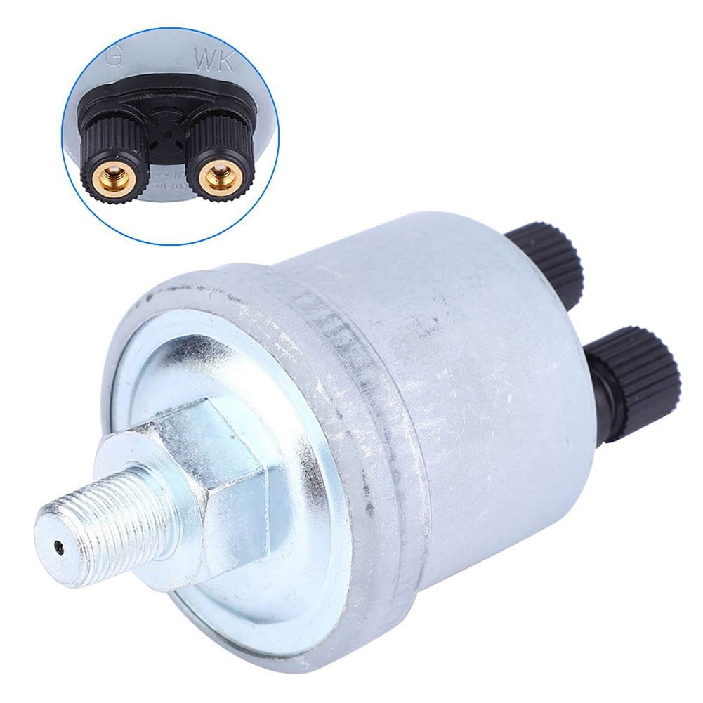 BTOER 1/8-27 NPTF Thread Oil Pressure Sensor Sender Unit 0-10 Bar For ...