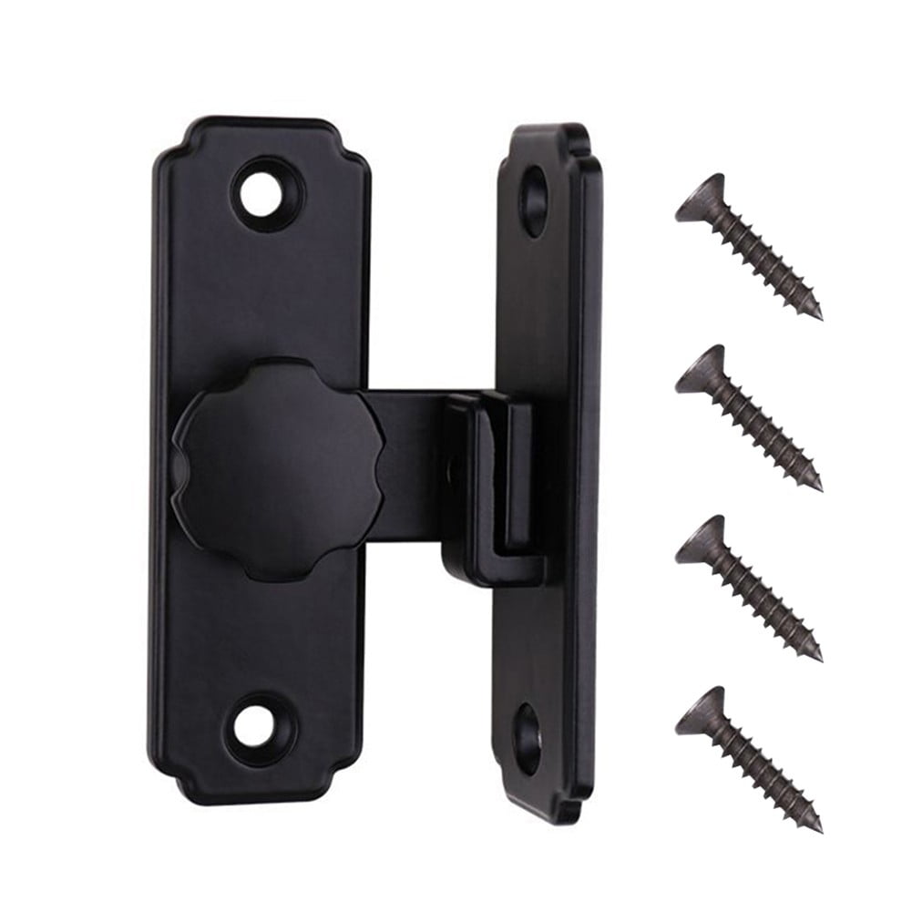 BTOER 1 Sets Stainless Steel 90 Degree Door Clasp Lock Shift Door ...