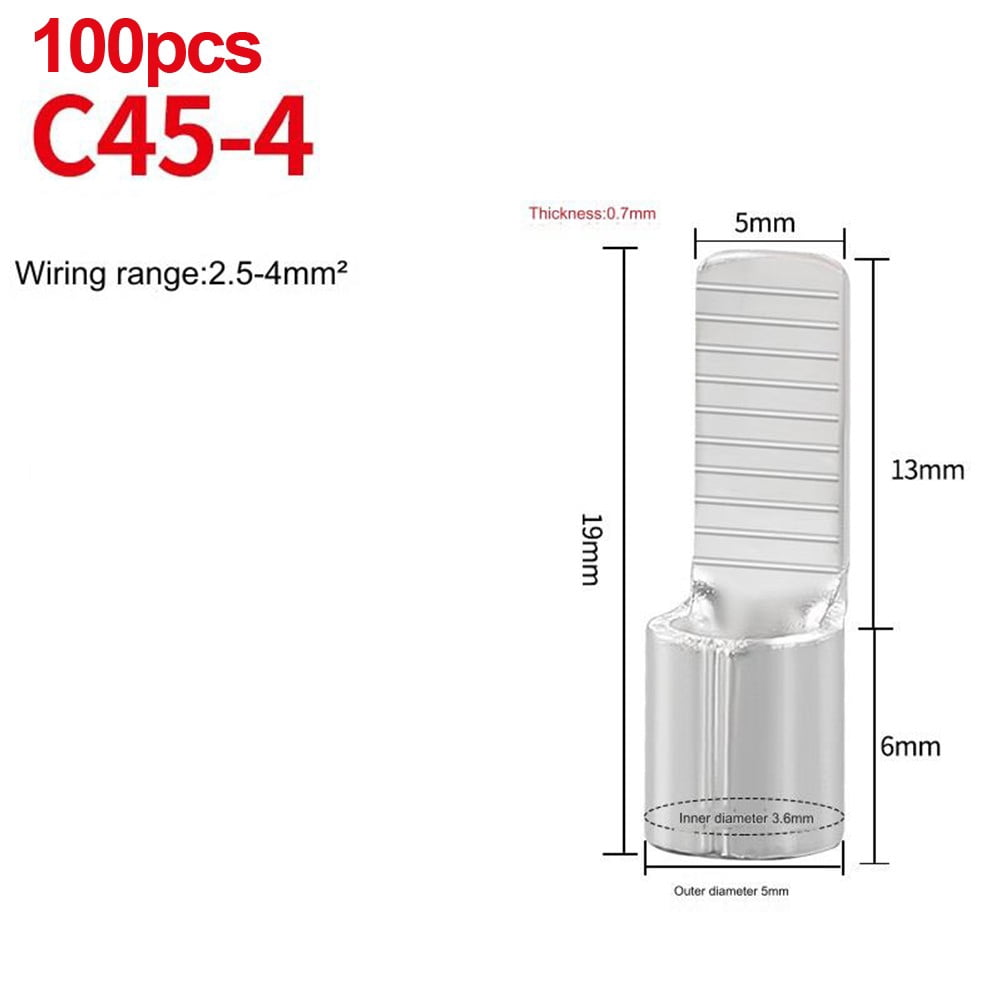 BTOER 100pcs Terminals Air Switch Circuit Breaker Wire Cable Connector ...