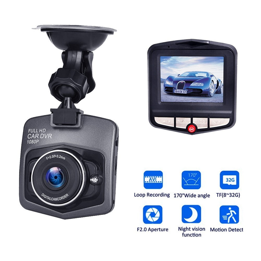 BTOER 1080P Full Car DVR Video Driving Recorder Dash Cam Camera Night ...