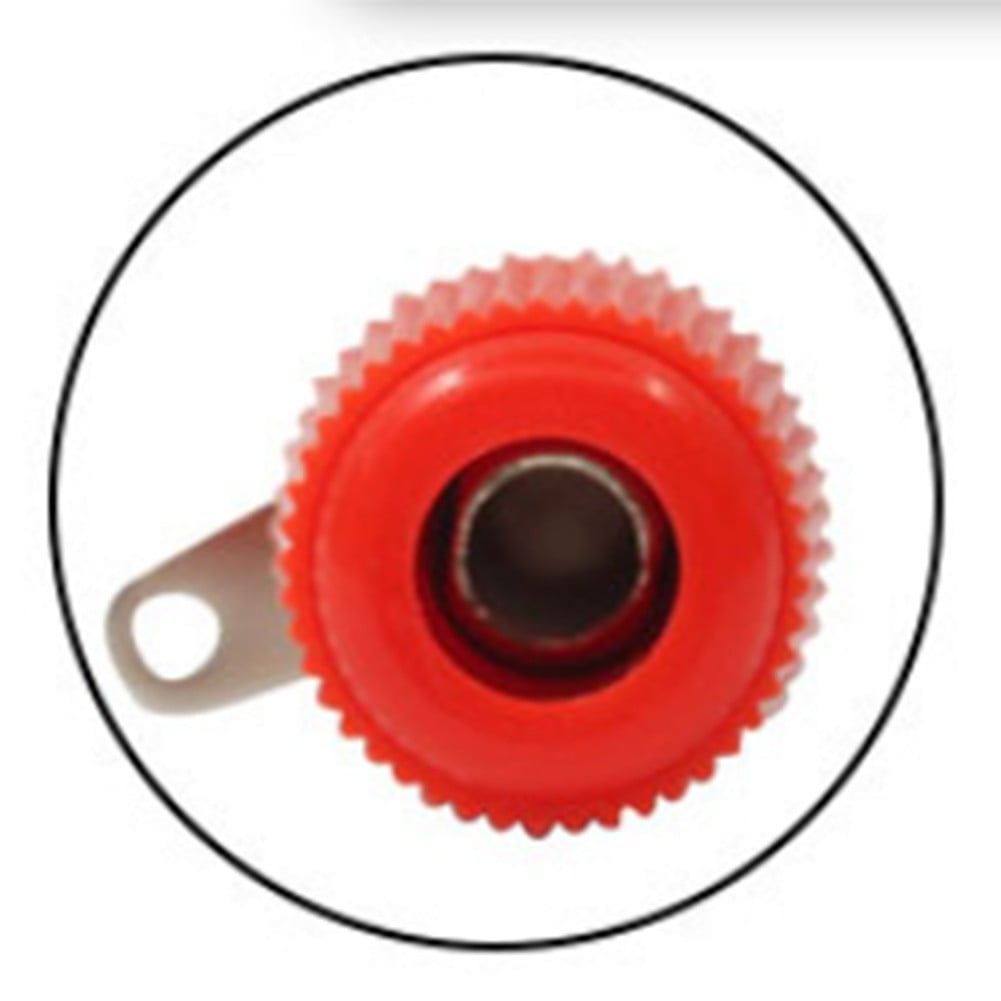 BTOER 10PCS 4MM Banana Socket Binding Post Nut Electrical Connector ...