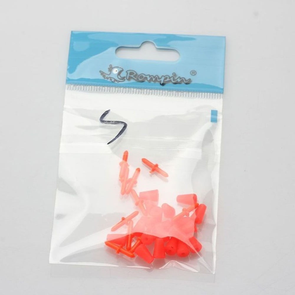 BTOER 10pcs Fishing Floating Stopper Bobber Anti Slip Stick Line ...