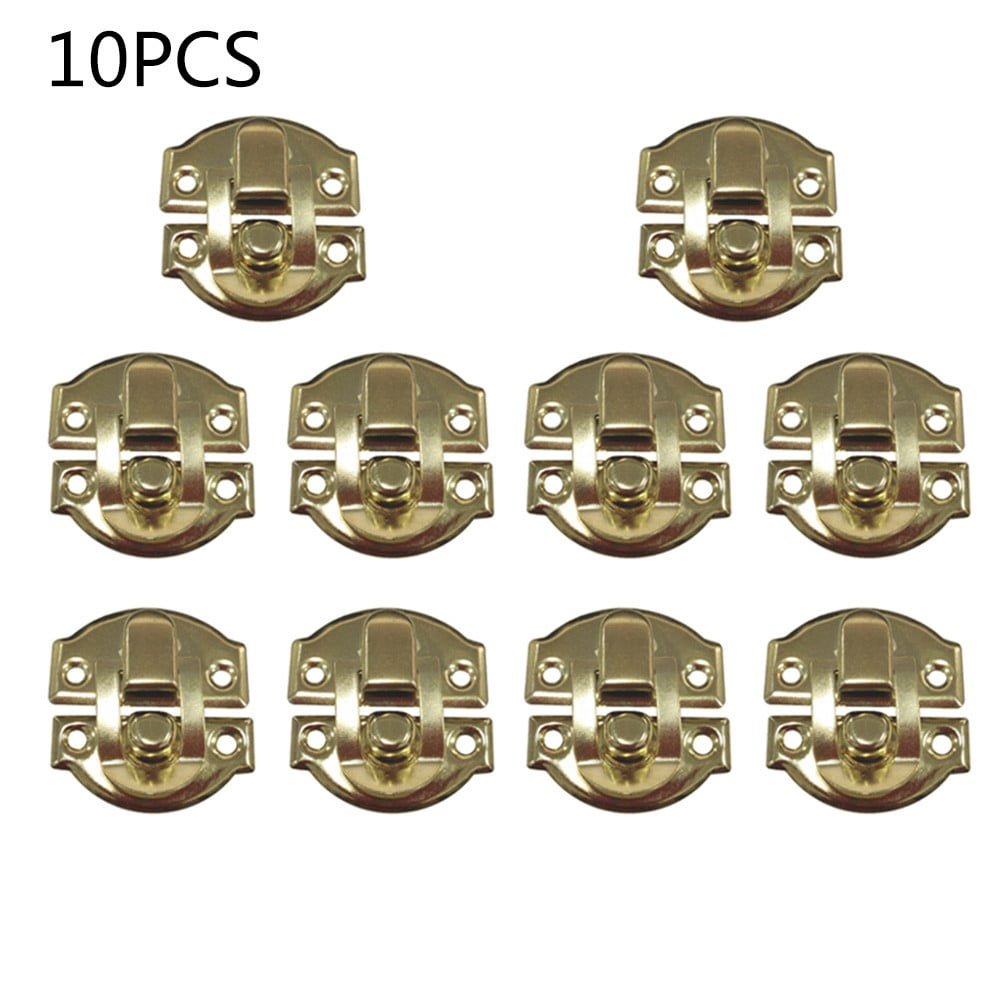 BTOER 10pcs Mini for Suitcase Box Mailbox Chest Trunk Toggle Catch Lock ...