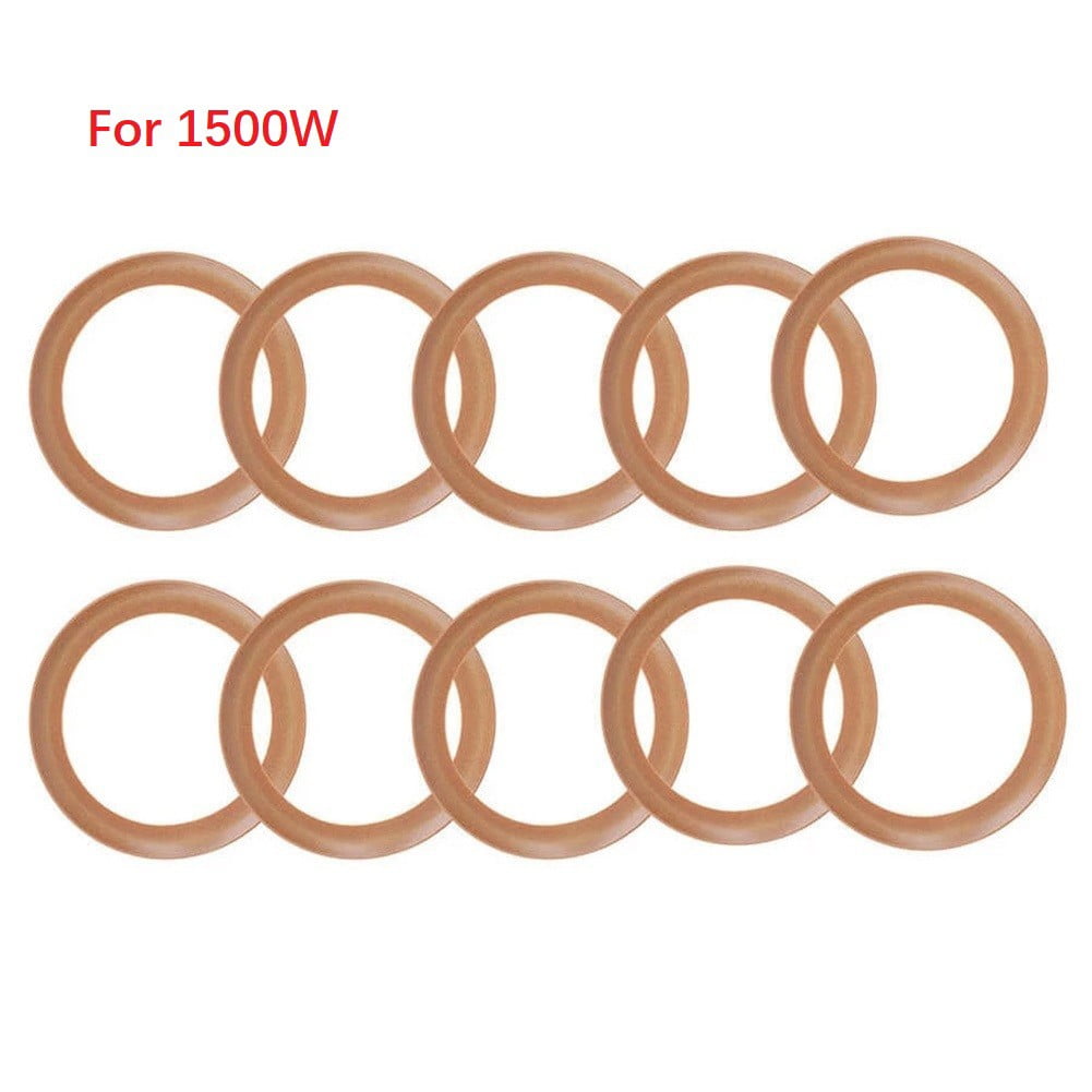 BTOER 10pcs Pump Piston Ring Rubber Insulated for 1500W Oil-Free Silent ...