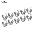 BTOER 10pcs Spring Terry Tool Clips Sturdy Stainless Steel 12/15/18/21 ...