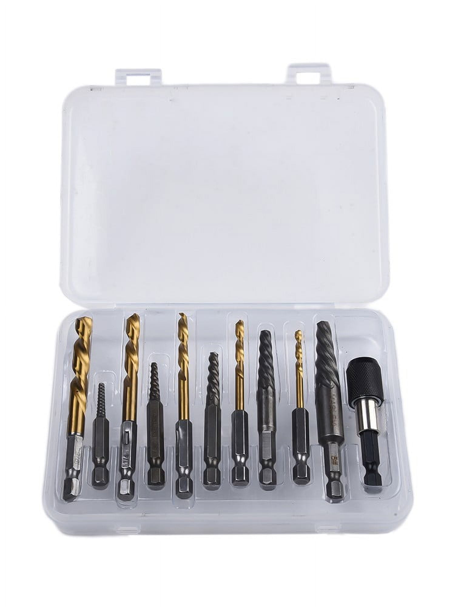 BTOER 11pcs Hex Screw Remover And Extractor Compact Tool For Stripped ...