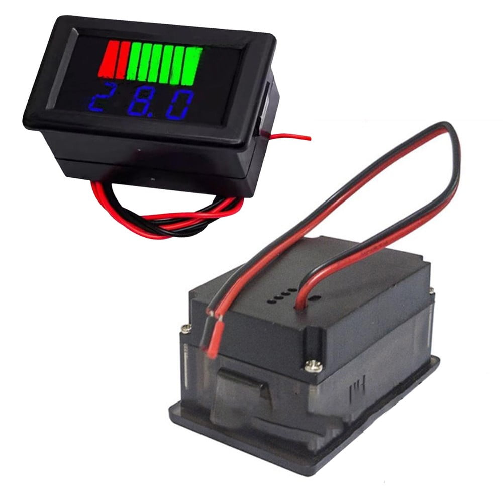 BTOER 12-72V Car Marine Motorcycle Digital waterproof Voltmeter Voltage ...