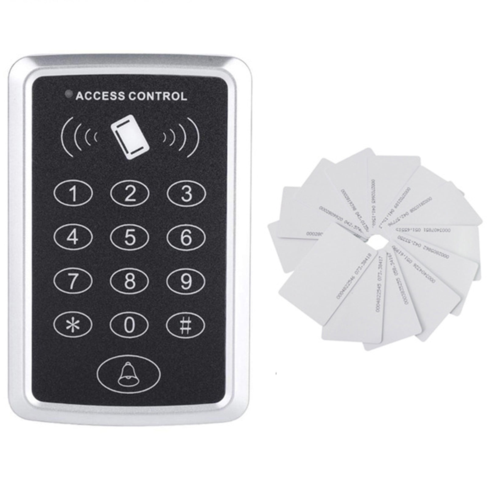 BTOER 125Khz Access Control Keypad Card Reader Door Access Control AC ...