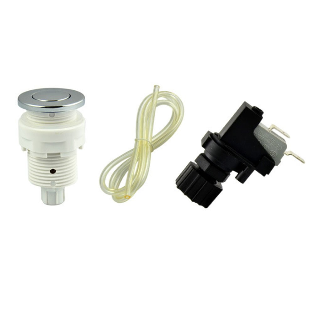 BTOER 16A Pneumatic Switch Button 28/32/34mm For Bathtub Spa Waste ...