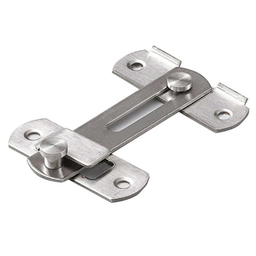 BTOER 180° Stainless Steel Latch Door Lock Door Bolt Cabinet Wardrobe ...
