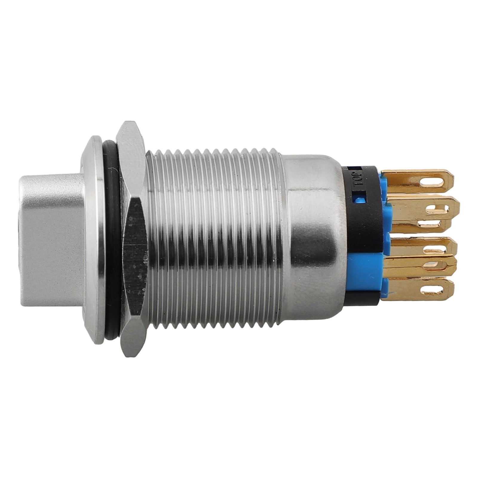 BTOER 19mm Momentary Rotary Switch 3 Positions 2NO 2NC 3-6V ON-Off ...
