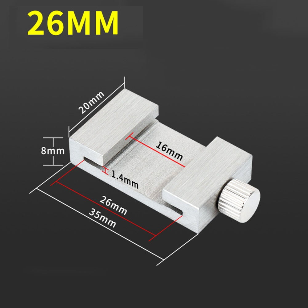 BTOER 1PC Adjustable Ruler Carbon Steel Positioning Block Angle Marking ...