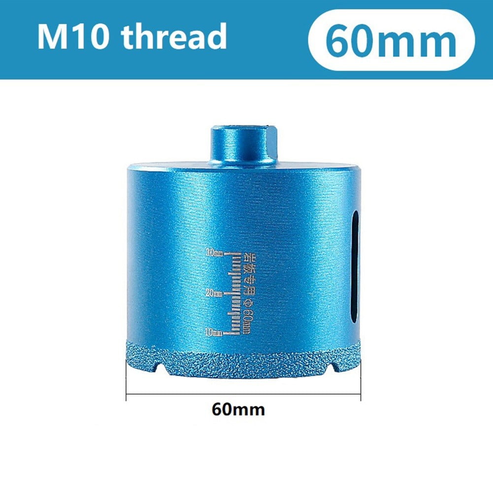 BTOER 1PC M10 Thread Dry Vacuum Brazed Diamond Drilling Core Bit ...