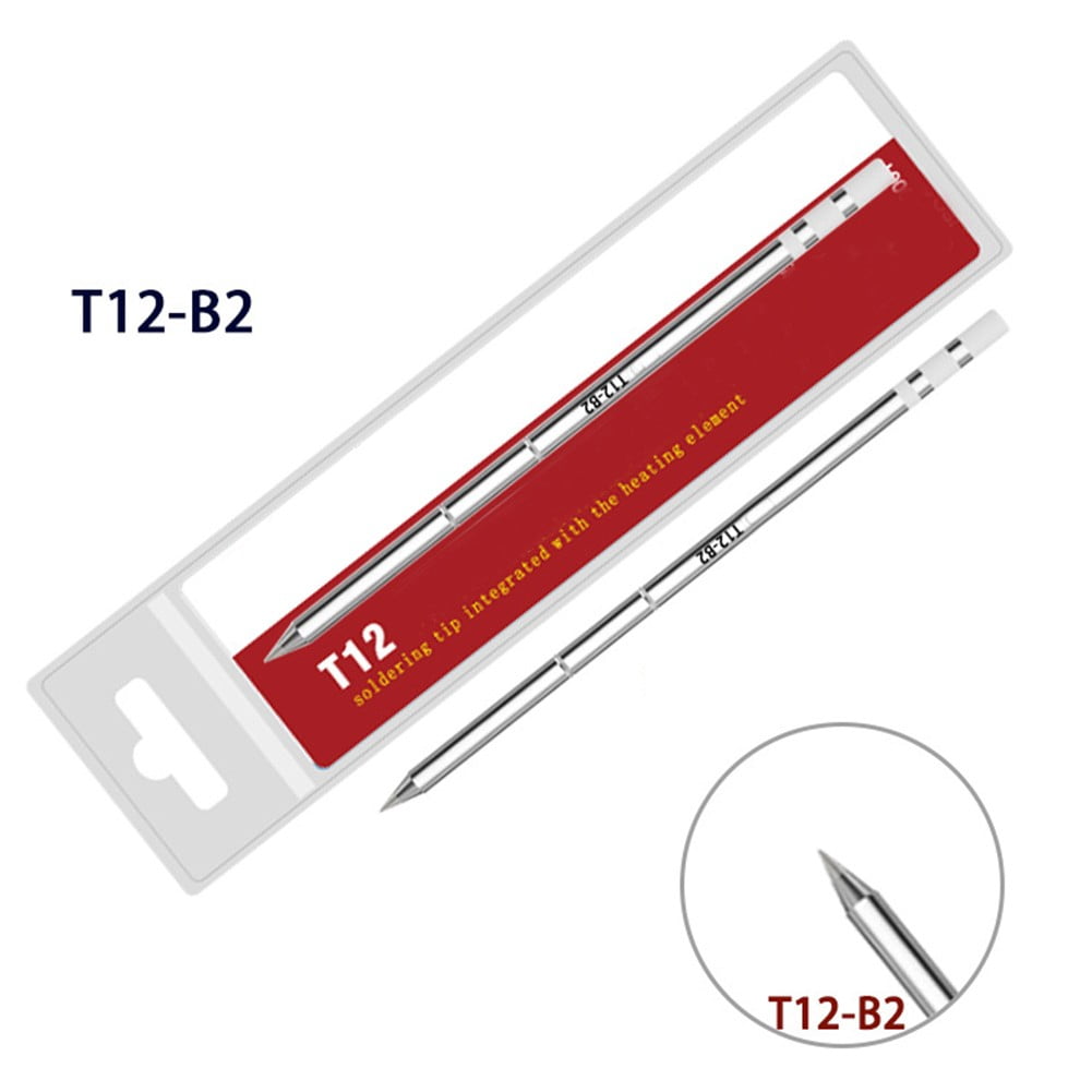 BTOER 1Pc T12 Soldering Tips Soldering Tools T12 - B/B2/C1/BC2 Rework ...