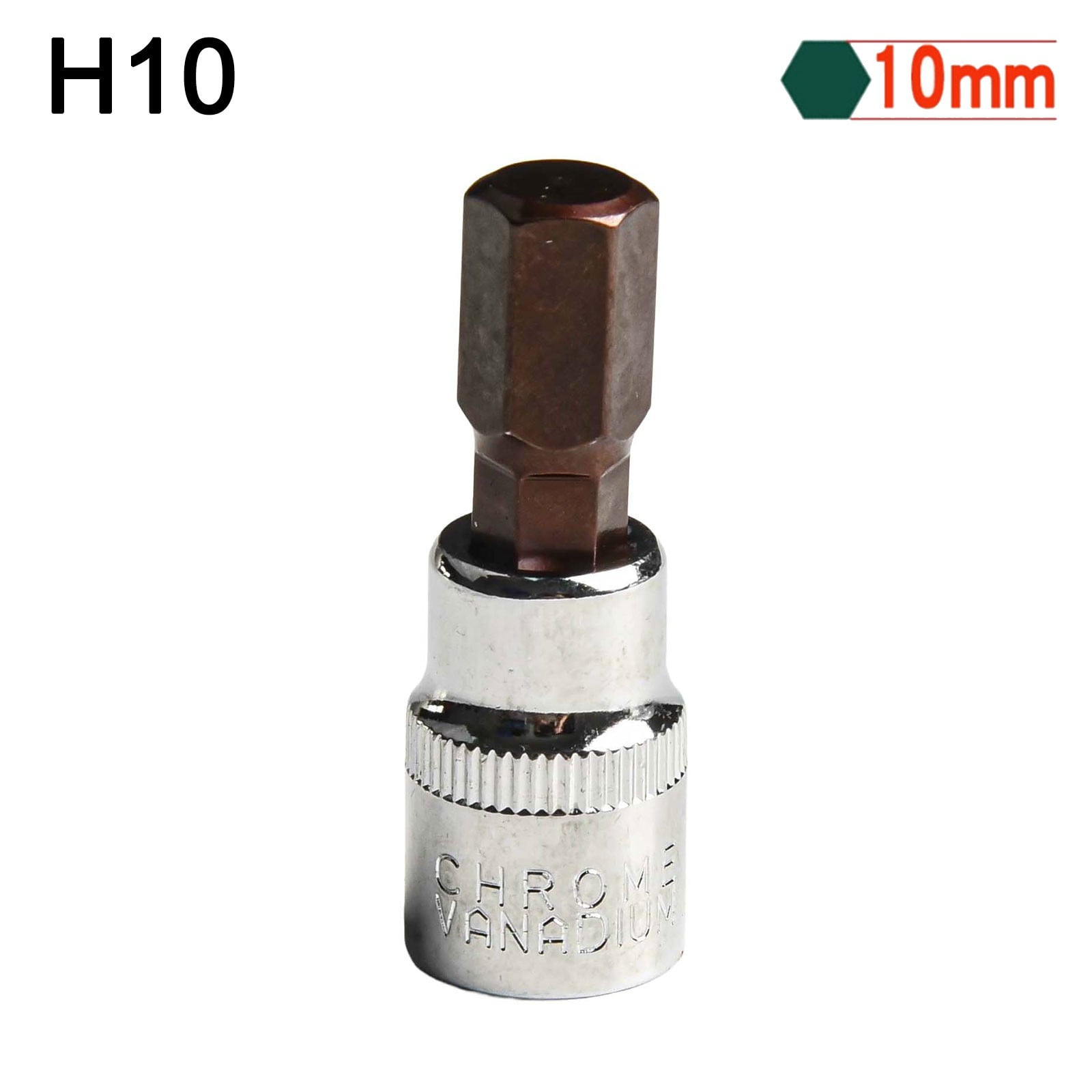 BTOER 1pc 3/8 Drive Hex Socket Bit H3-H10 Screw Driver For T10-T55 ...